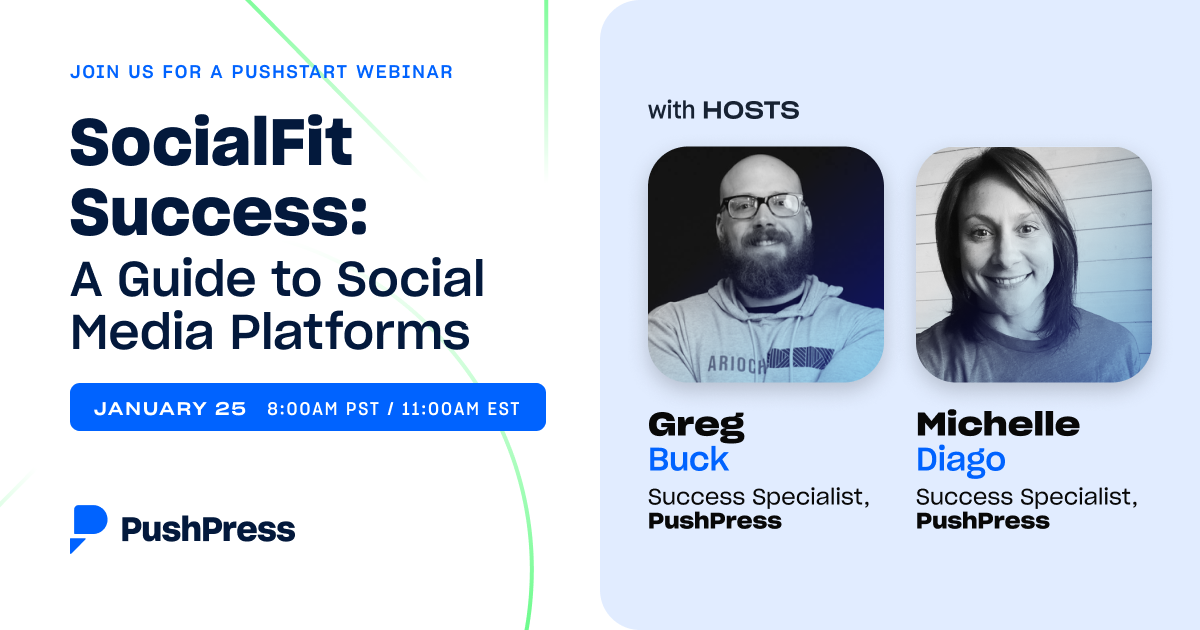 PushStart Webinar: SocialFit Success